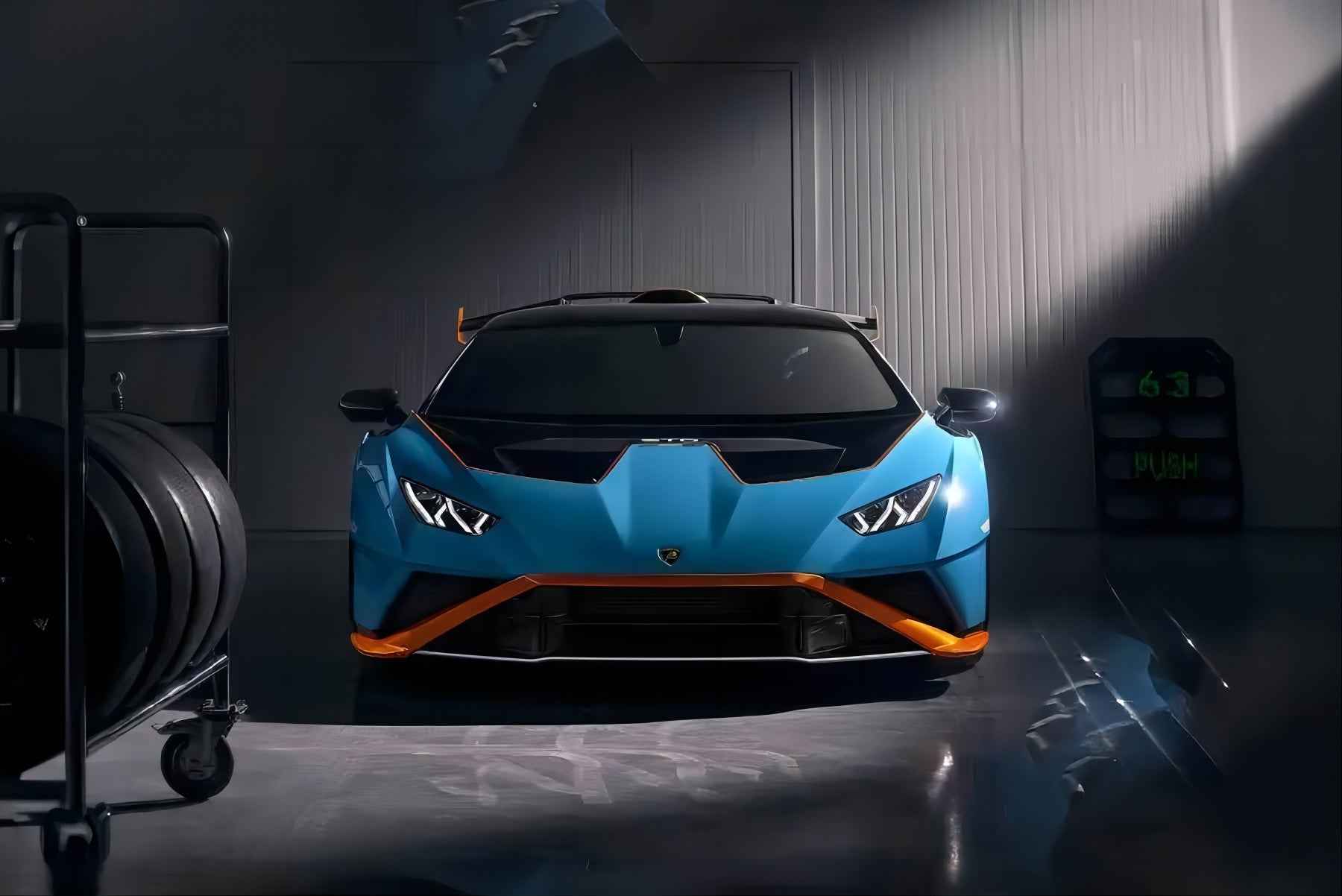 Vehicle lights revealed, electric cars are equipped with LED lights ...