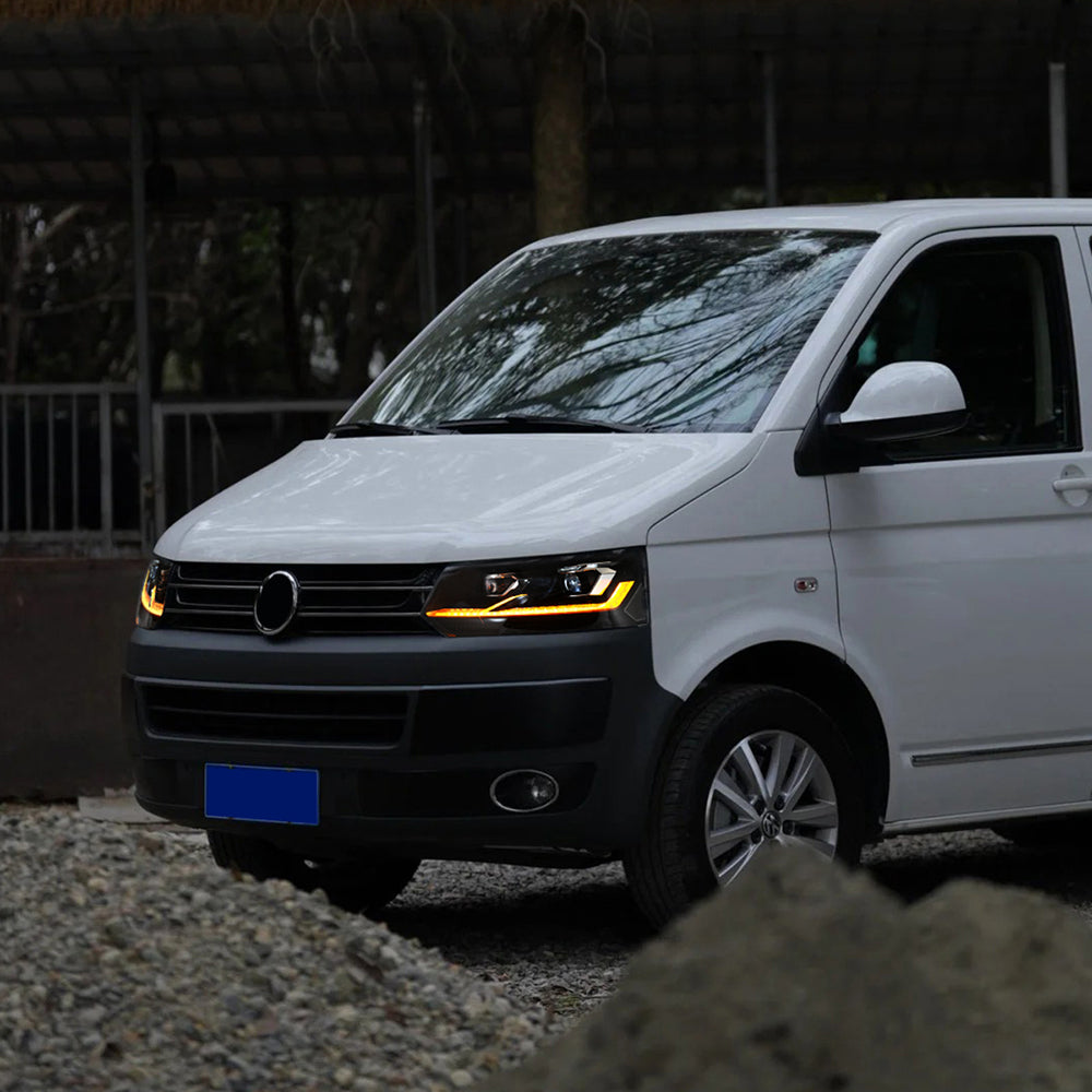 TT-ABC LED Headlights for 2013-2015 Volkswagen Multivan T5.1 HeadLamps