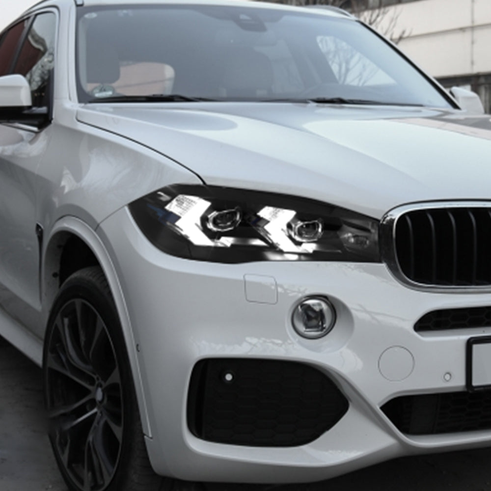 TT-ABC LED Headlights for 2014-2018 BMW X5 F15 European version HeadLa