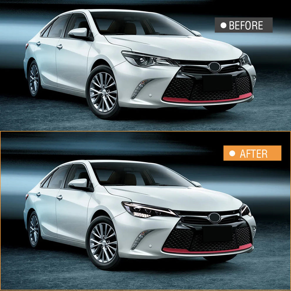 Triple Beam LED Headlamps for 2015-2017 Toyota Camry 7th Gen LE SE Pro ...